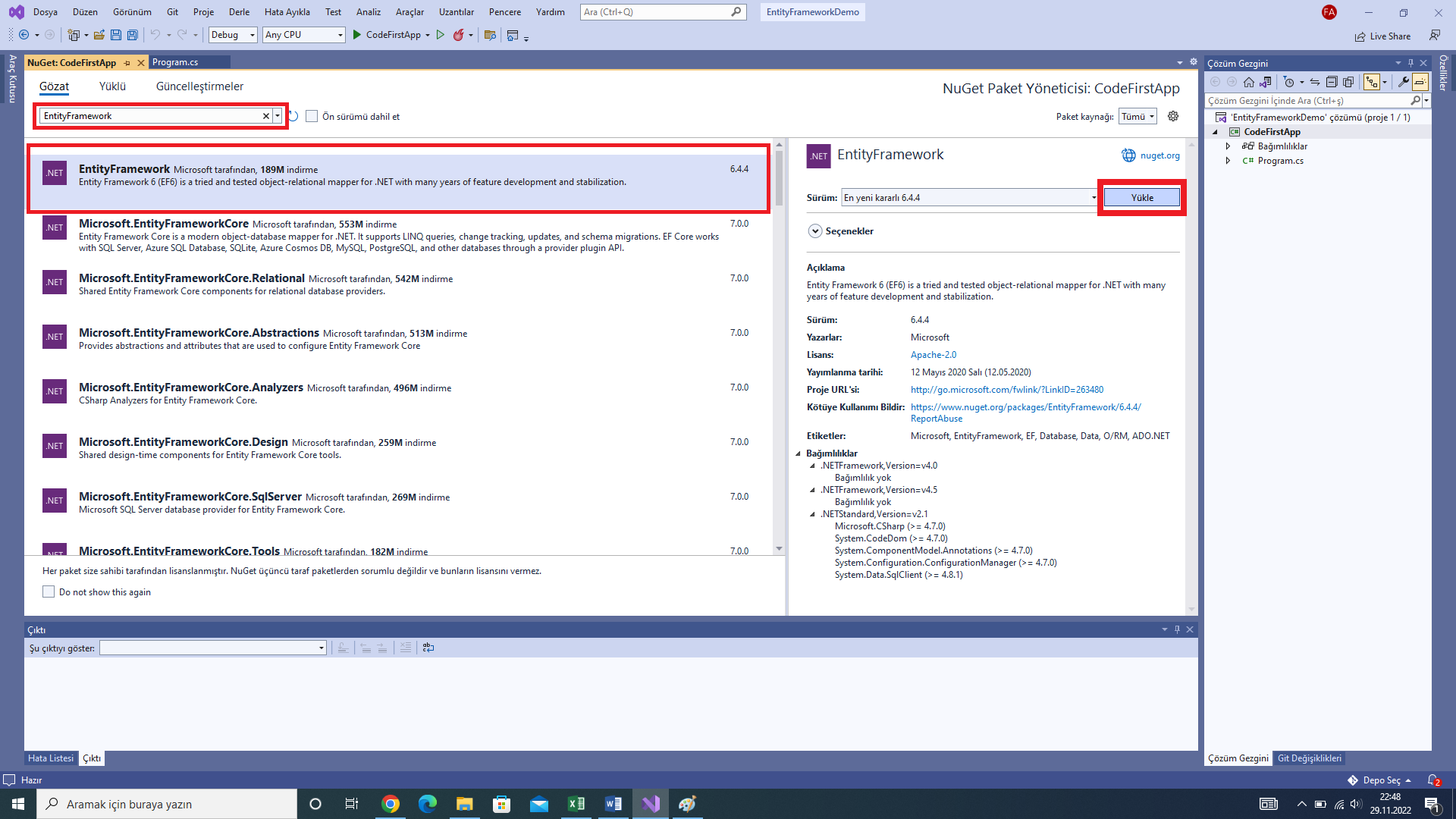 Entity Framework Code First Kullanımı – #ALKANFATIH Entity Framework Code First Kullanımı – #ALKANFATIH
