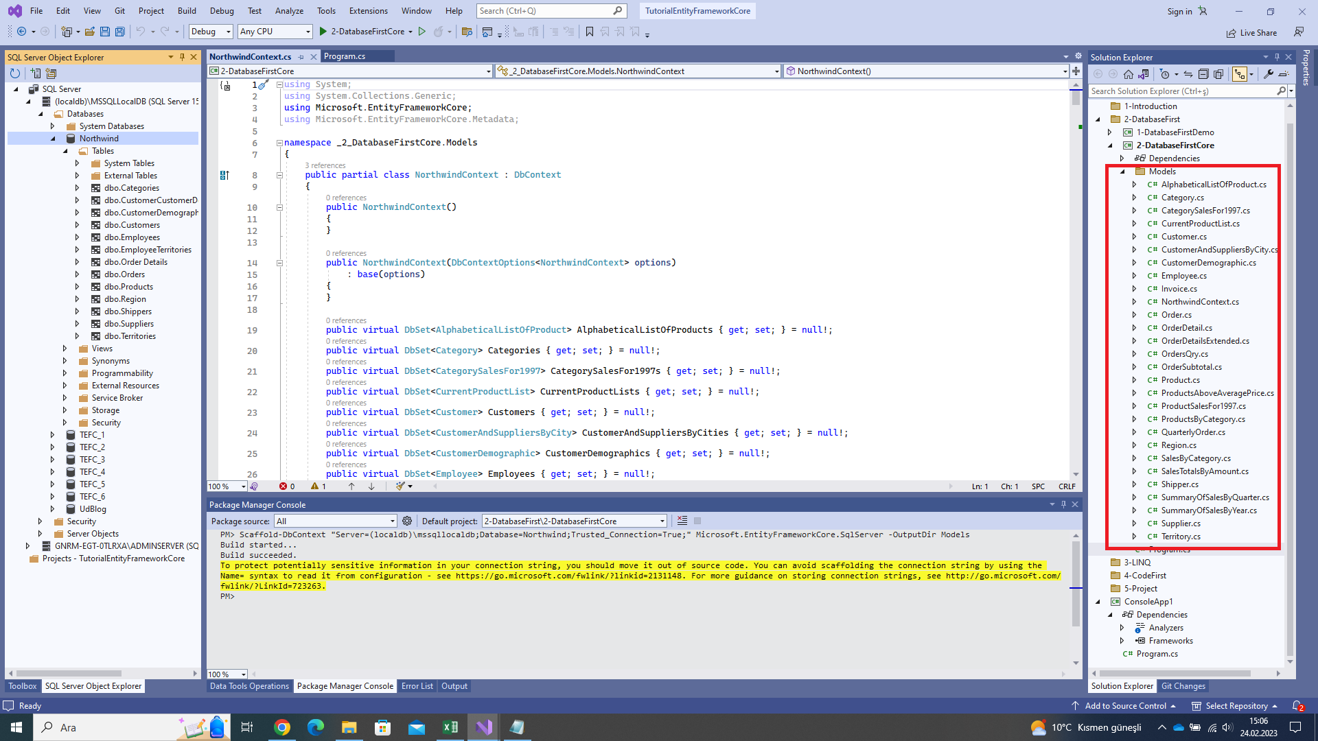 Entity Framework Core – Database First – #ALKANFATIH Entity Framework Core – Database First – #ALKANFATIH